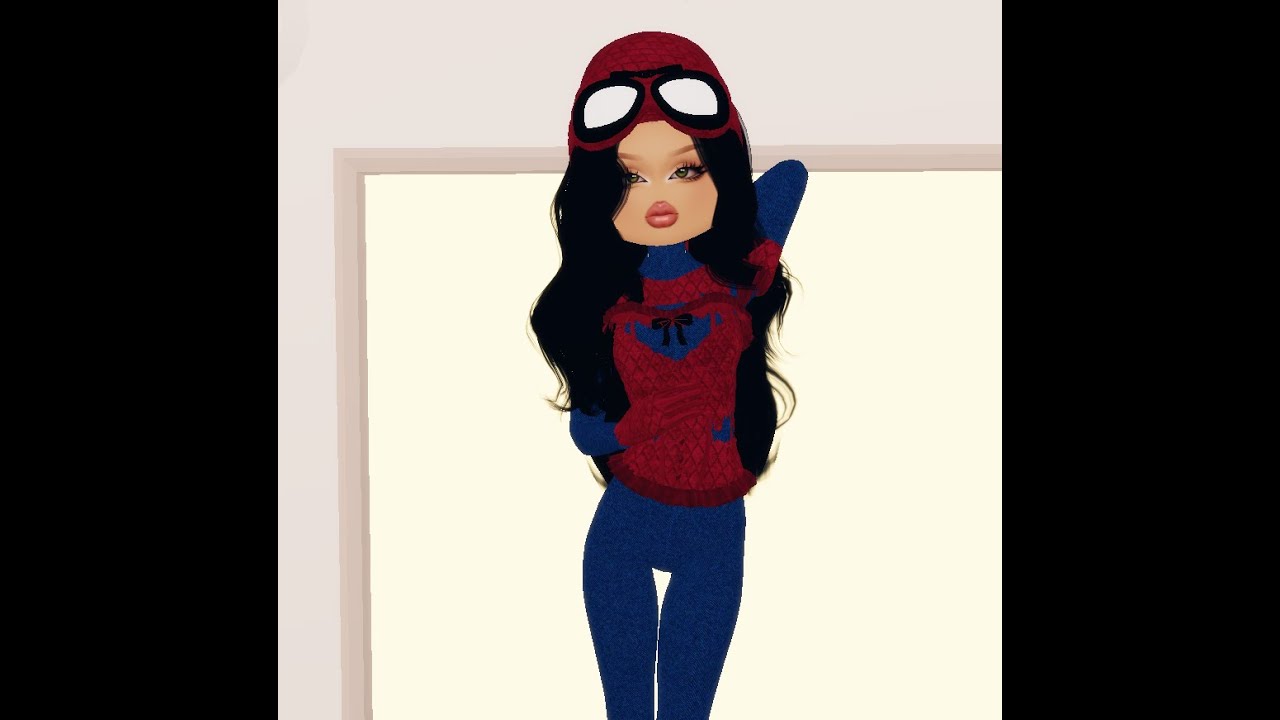 How to make spiderman in Dress to impress - YouTube