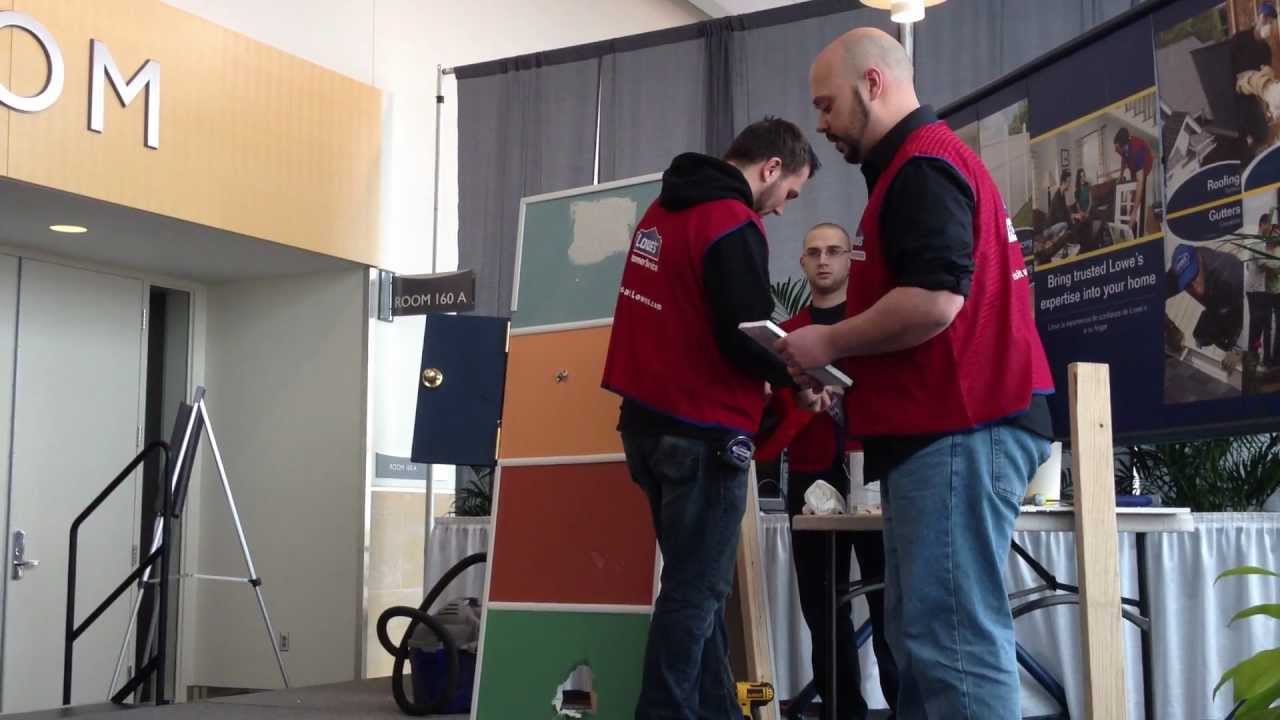 drywall demo - YouTube