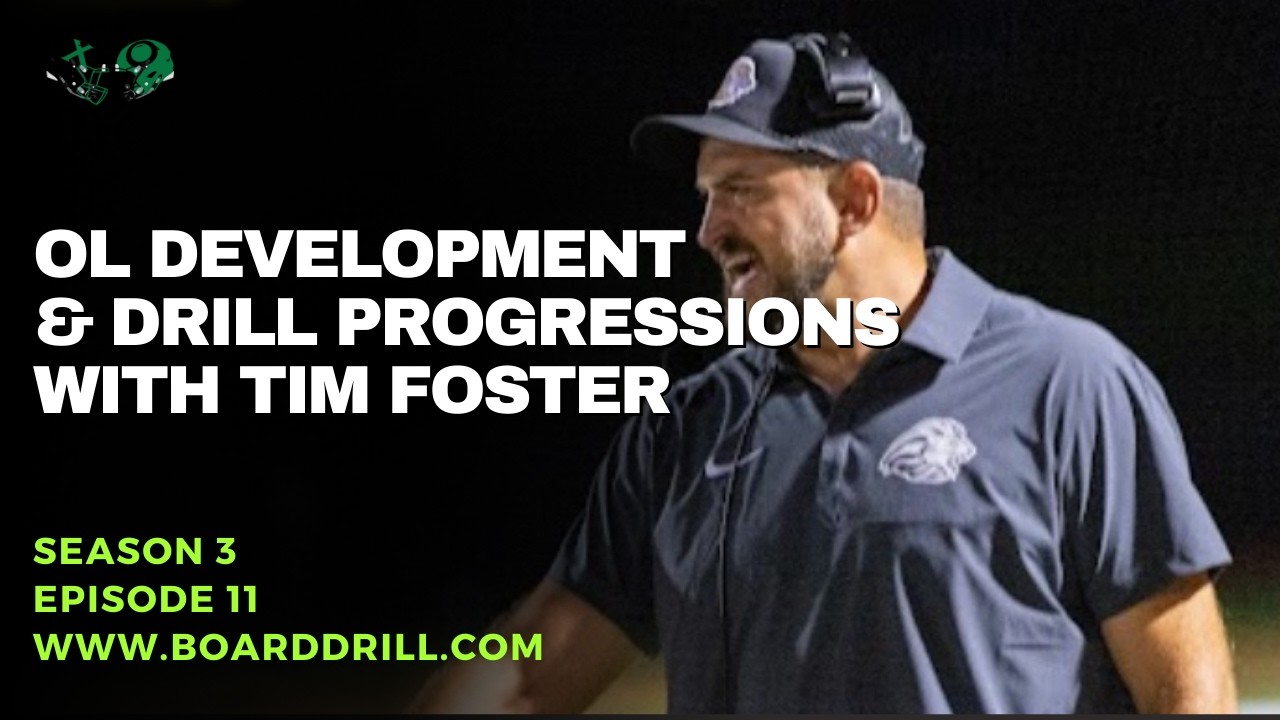 How Tim Foster Develops Offensive Linemen at Hebron Christian - YouTube