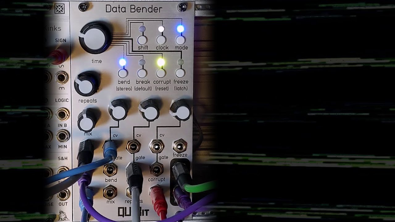 Qu-Bit Data Bender | the sound of failure - YouTube