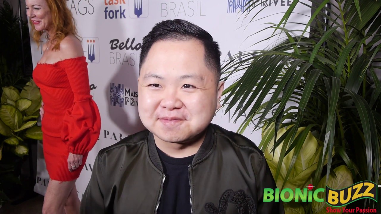 Matthew Moy Interview at Bello Launch Party - YouTube