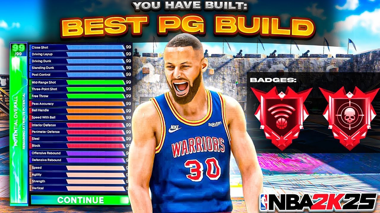 THE BEST POINT GUARD BUILD IN NBA 2K25! (META) - YouTube