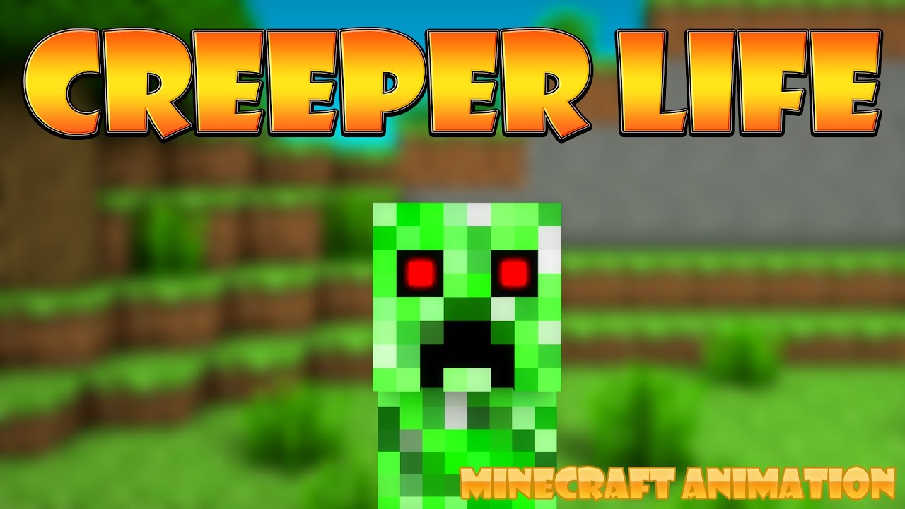 Creeper's life - minecraft animation - YouTube