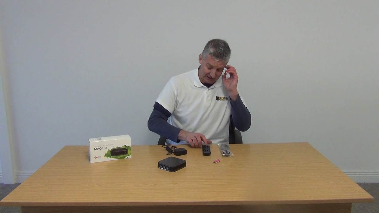MAG™ 410 IPTV Set Top Box - YouTube