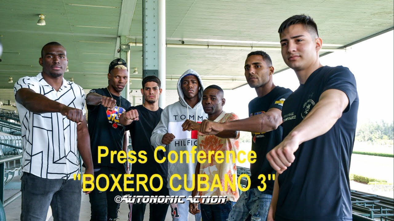 Press Conference "Boxeo Cubano 3" by Warriors Boxing & Box Lab ...