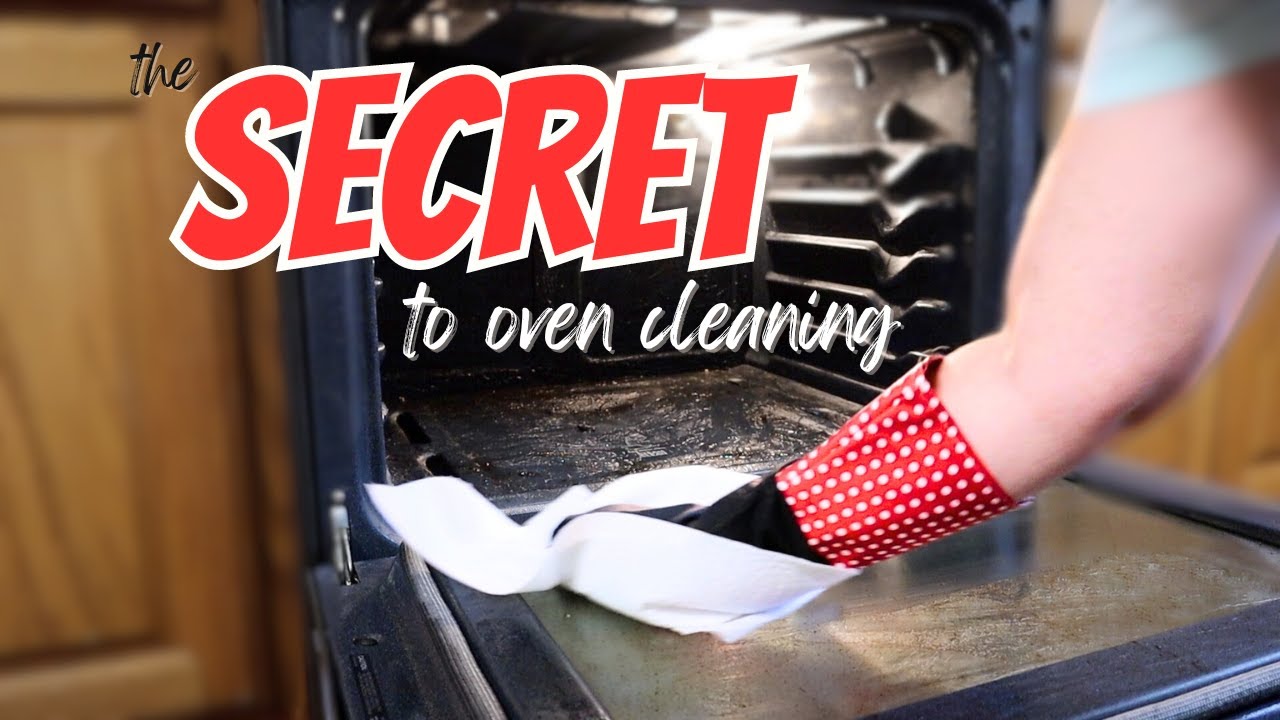 Oven Cleaning Hack: The Secret to No Scrubbing! - YouTube