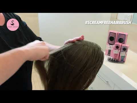 Ugly Swan Scream-Free Hair Brush