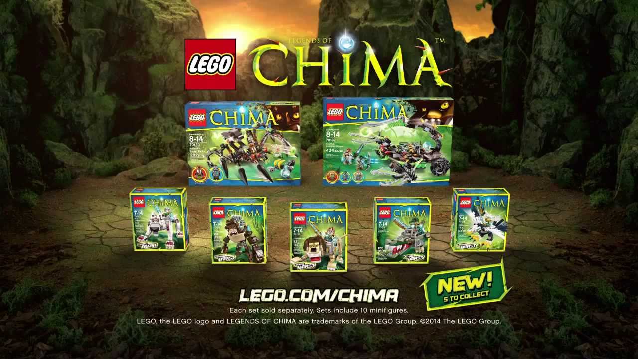 LEGO Chima Legend Beasts 70123, 70124, 70125, 70126, 70127 & LEGO 70130 ...