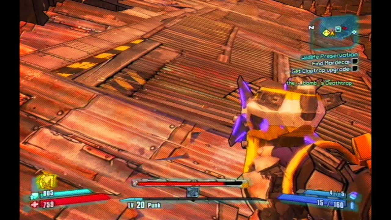 Borderlands 2 - How to Deactivate Old Man Johnson's Farm Electric Fence ...