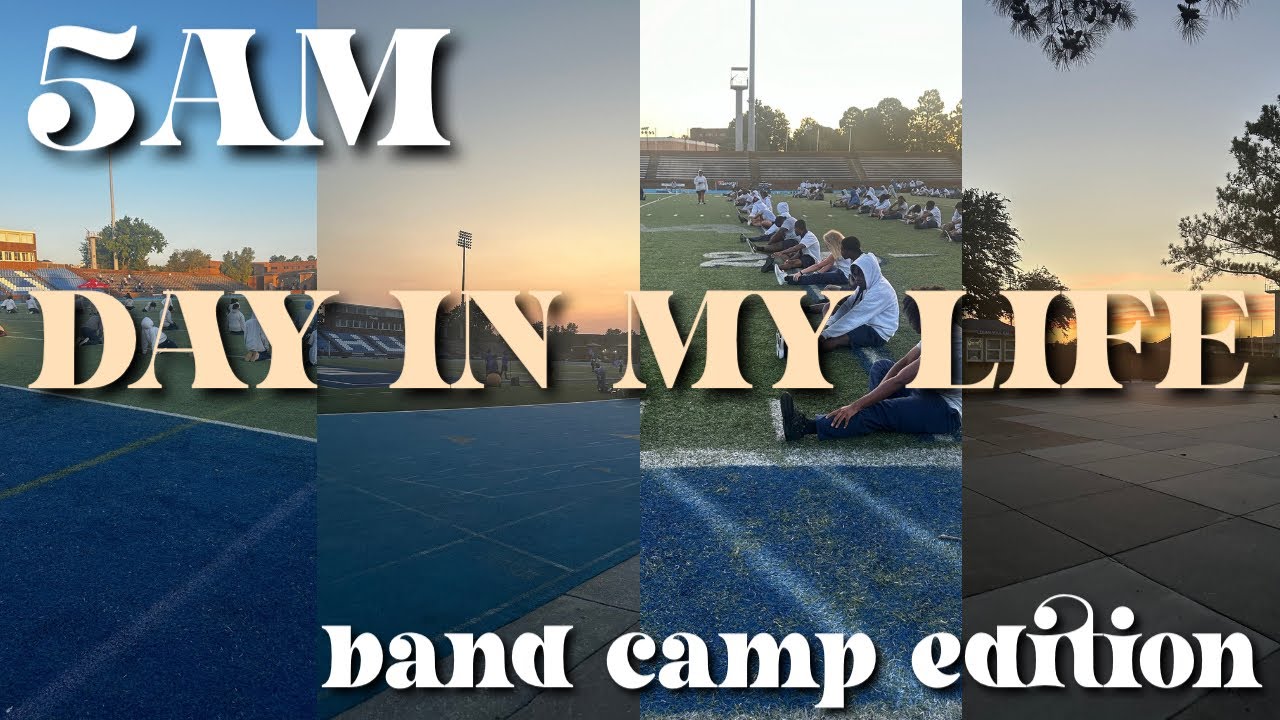5AM Day in My Life at BAND CAMP *I regret this* | Cianna Renee - YouTube