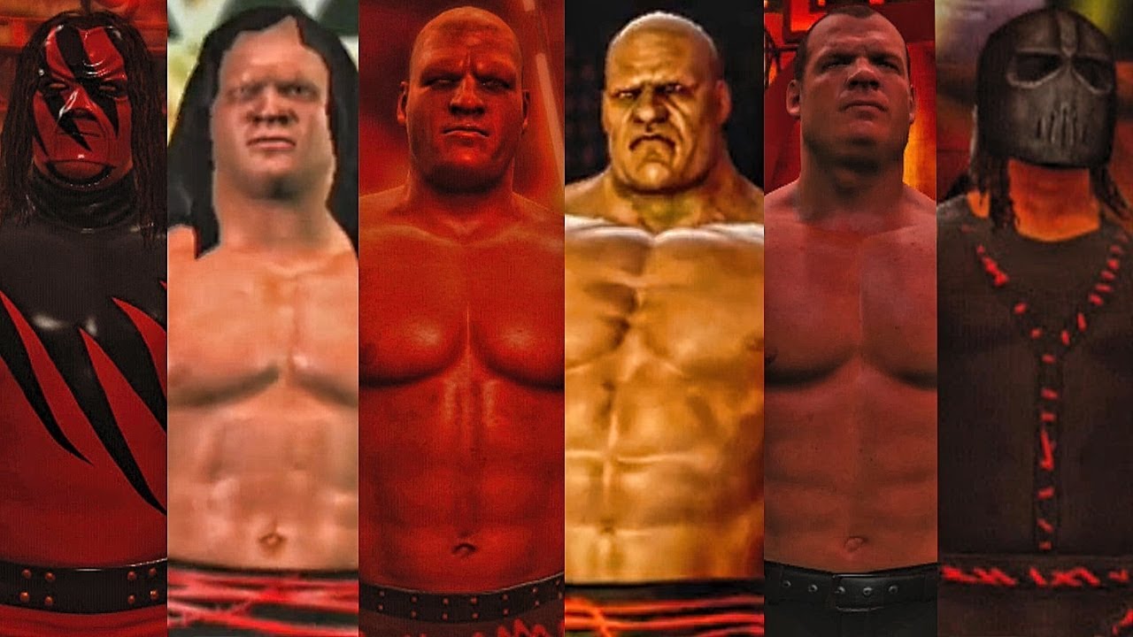 Evolution of KANE Entrance 2015-2024 - WWE Games - YouTube