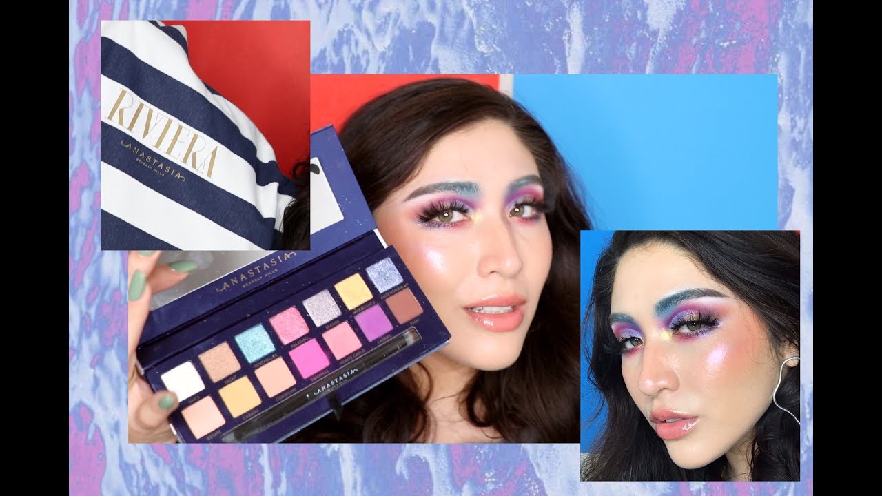 ABH Riviera palette + a cut crease | Do I like her? A slight review ...