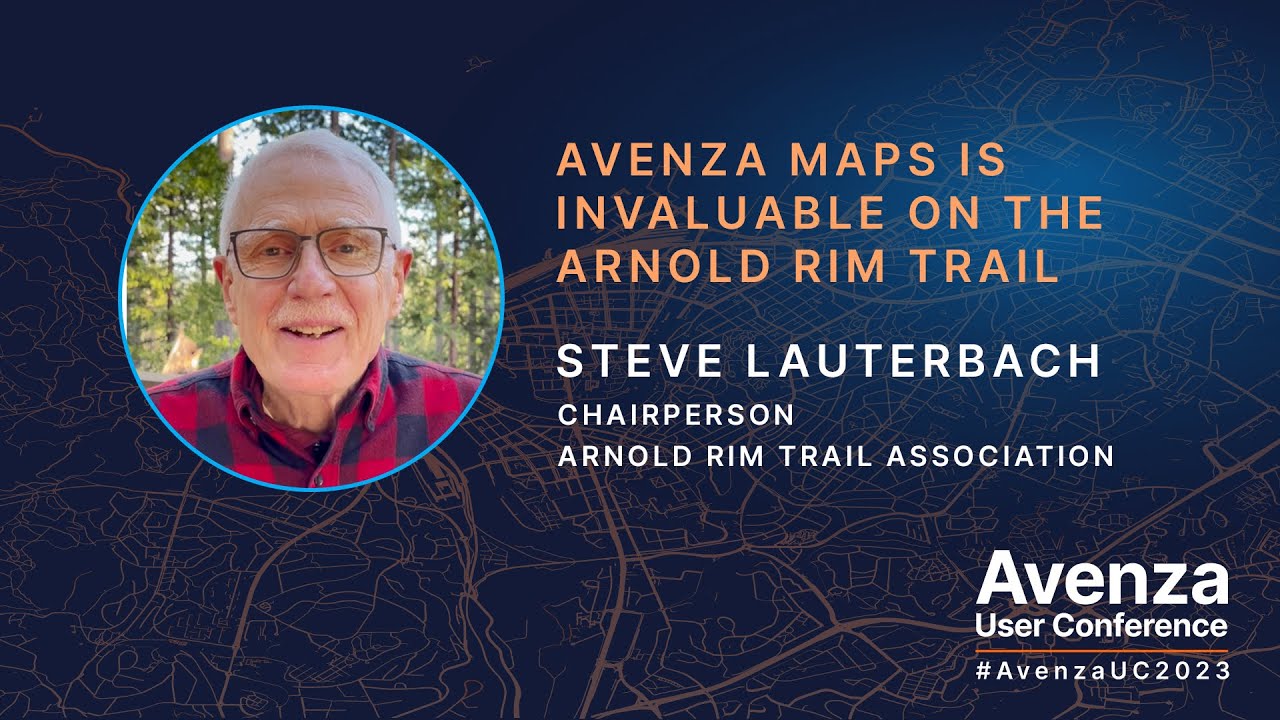 Avenza Maps is Invaluable on the Arnold Rim Trail #AvenzaUC2023 - YouTube