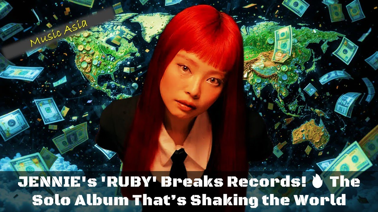 JENNIE's 'RUBY' Breaks Records! 🔥 The Solo Album That’s Shaking the World #MusicAsia - YouTube