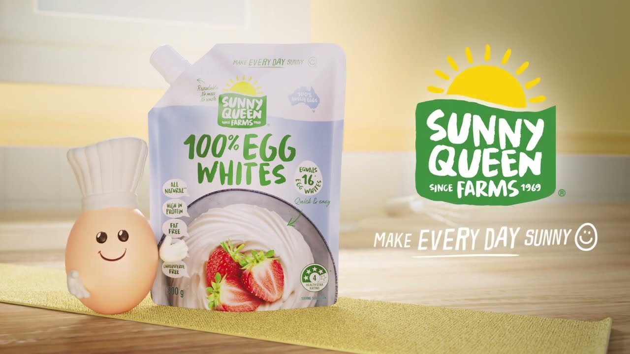 NEW Sunny Queen Farms 100% Liquid Egg White - YouTube