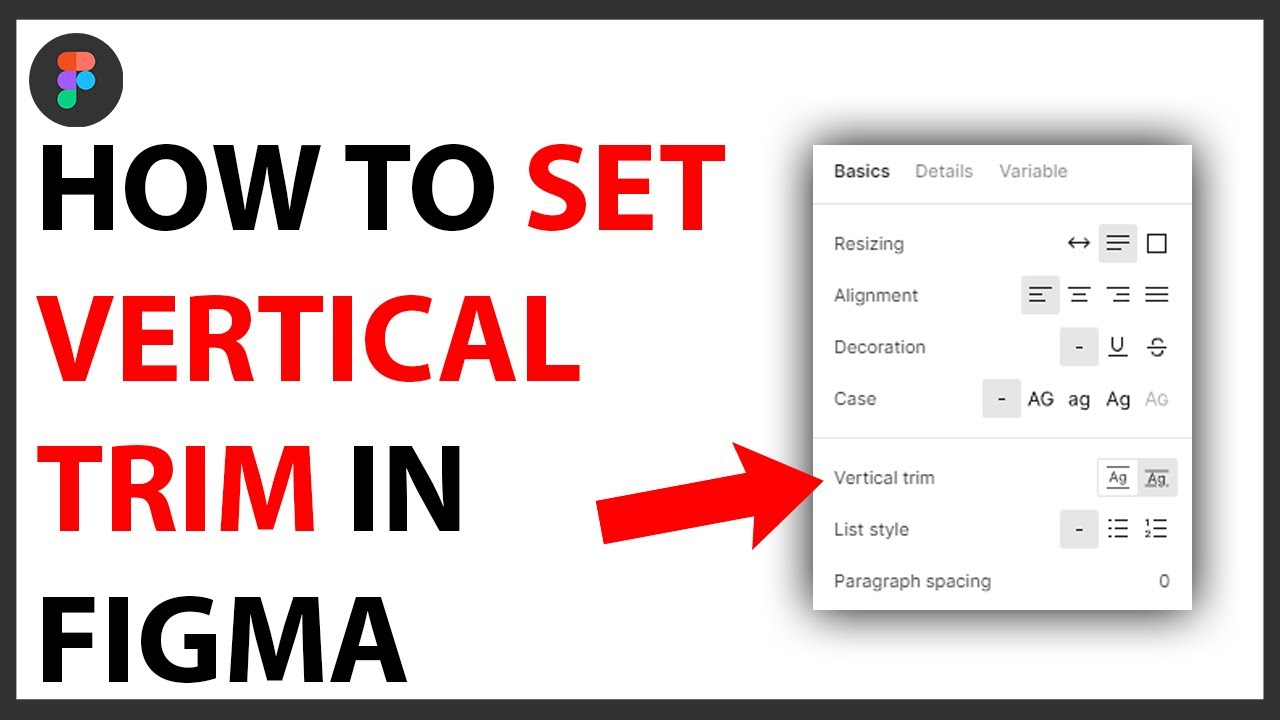 How to Set Vertical Trim in Figma [QUICK GUIDE] - YouTube