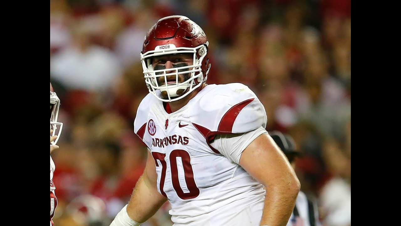 Dan Skipper (Arkansas OT) vs Missouri 2015 - YouTube