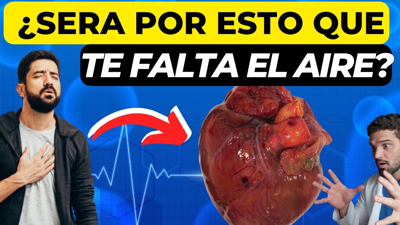 FALTA DE AIRE O AHOGO:¿TE CUESTA RESPIRAR? DISNEA CARDIACA🩺🤔 - YouTube