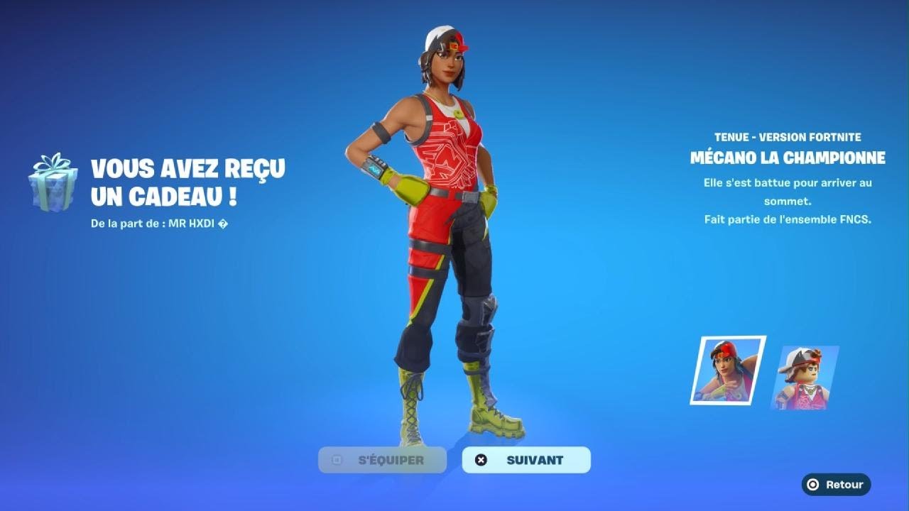 Volta m'offre un skin, indice 800 V-BUKS - YouTube