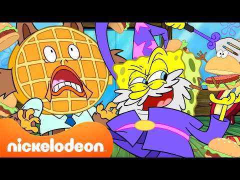 3 ساعات من جنون الطعام مع سبونج بوب 🍔 | سبونج بوب | Nickelodeon Arabia