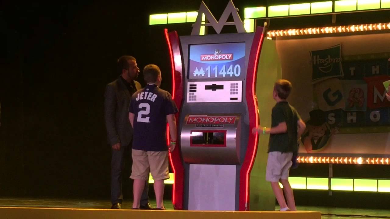 Ryan at the Monopoly atm - YouTube