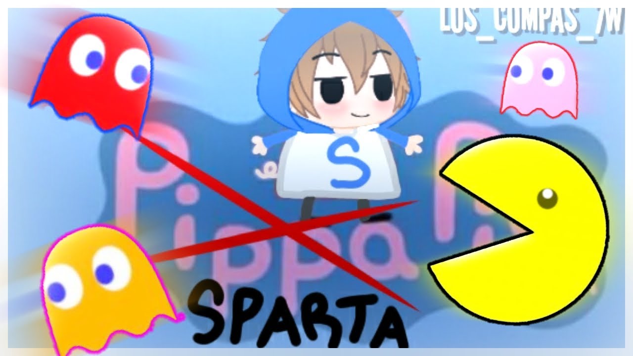 👻PIPPA PIG juega PACMAN🎮(los compas gacha club) - YouTube