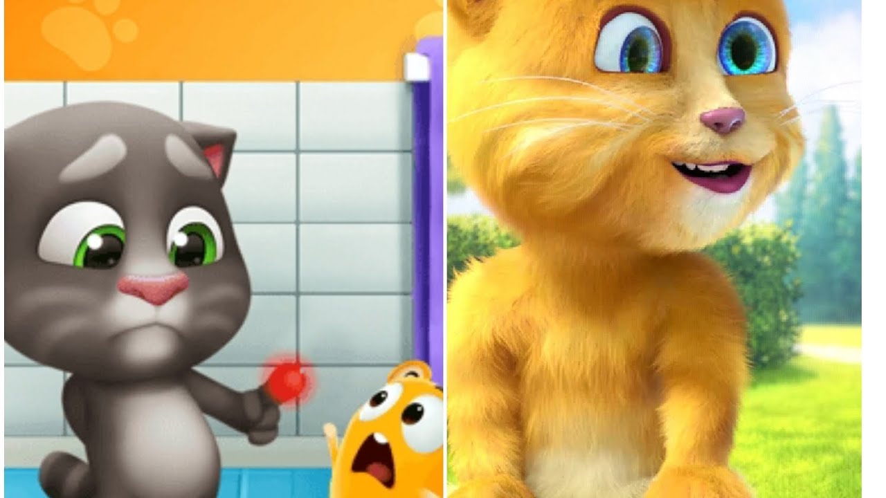 ginger cat 2 something good food garden interested game - YouTube