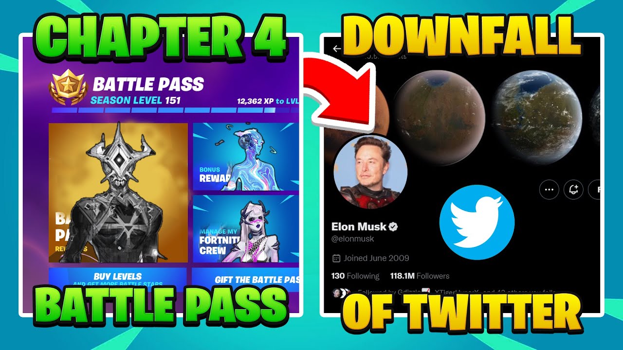 Fortnite Chapter 4 Battle Pass Skins - Is Twitter Dying? | LTC - YouTube