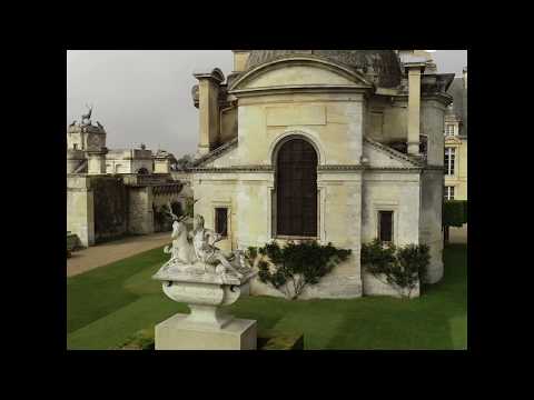 Vu du ciel : le château d'Anet, domaine de Diane de Poitiers