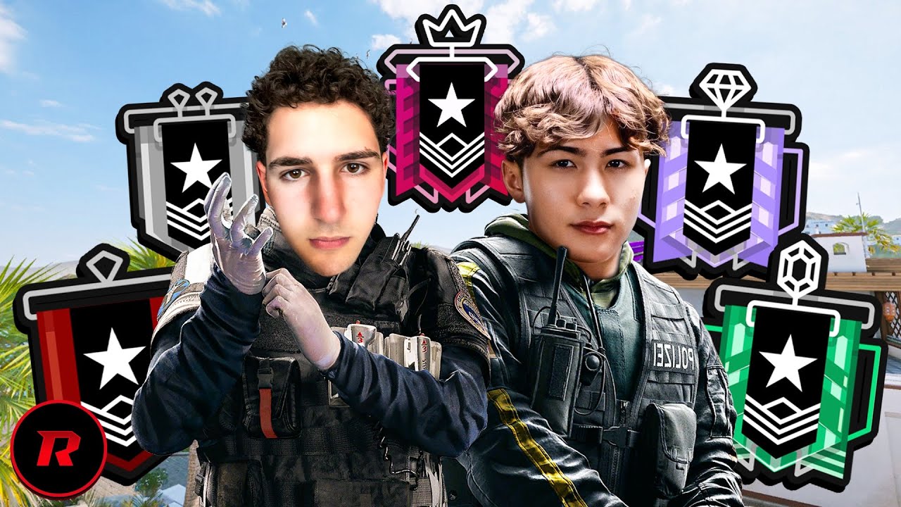 Ricci & spoit 2v5 EVERY RANK - YouTube