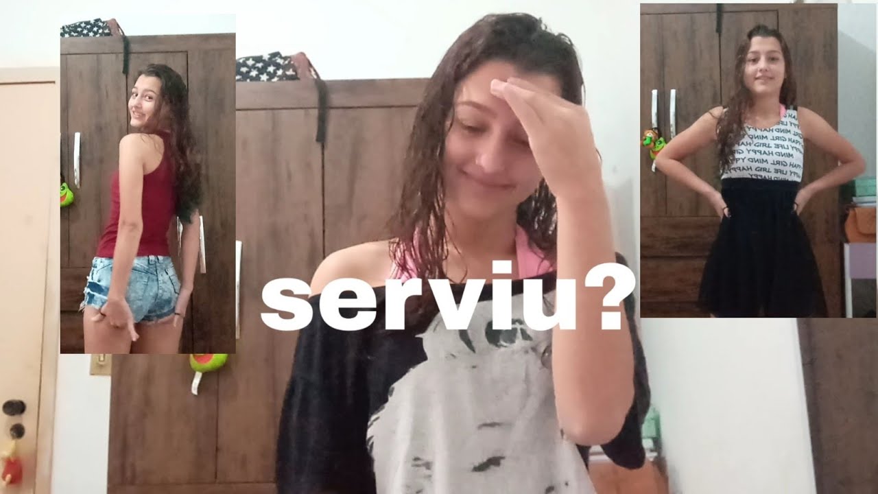 Experimentando Roupas Da Minha IrmÃ De 10 Anos Youtube