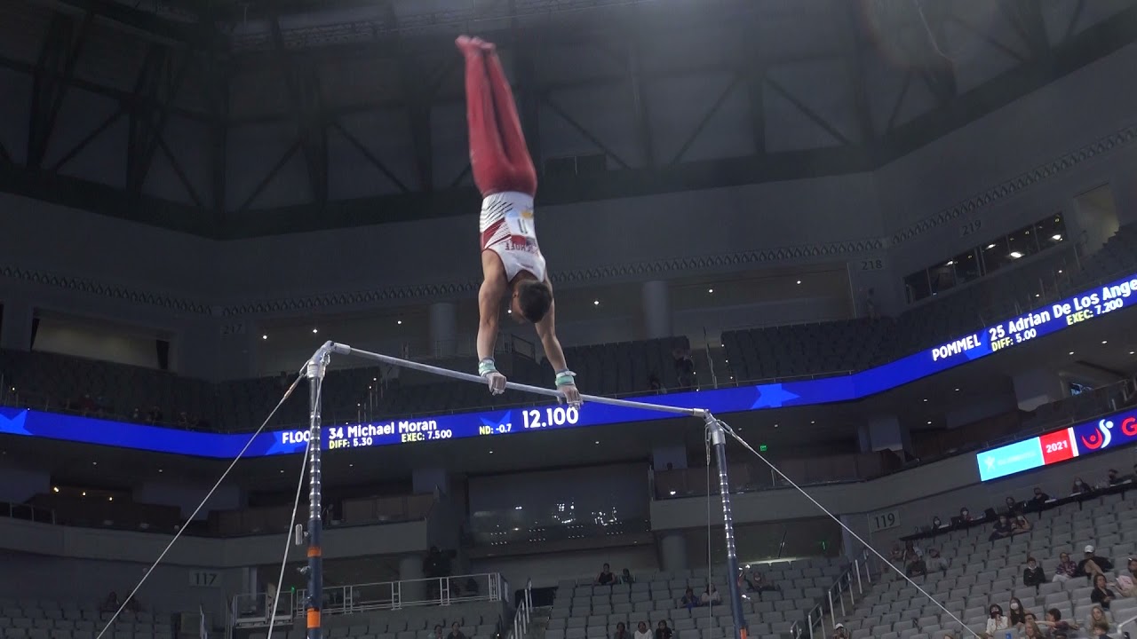 Jeremy Bischoff - High Bar - 2021 U.S. Gymnastics Championships ...