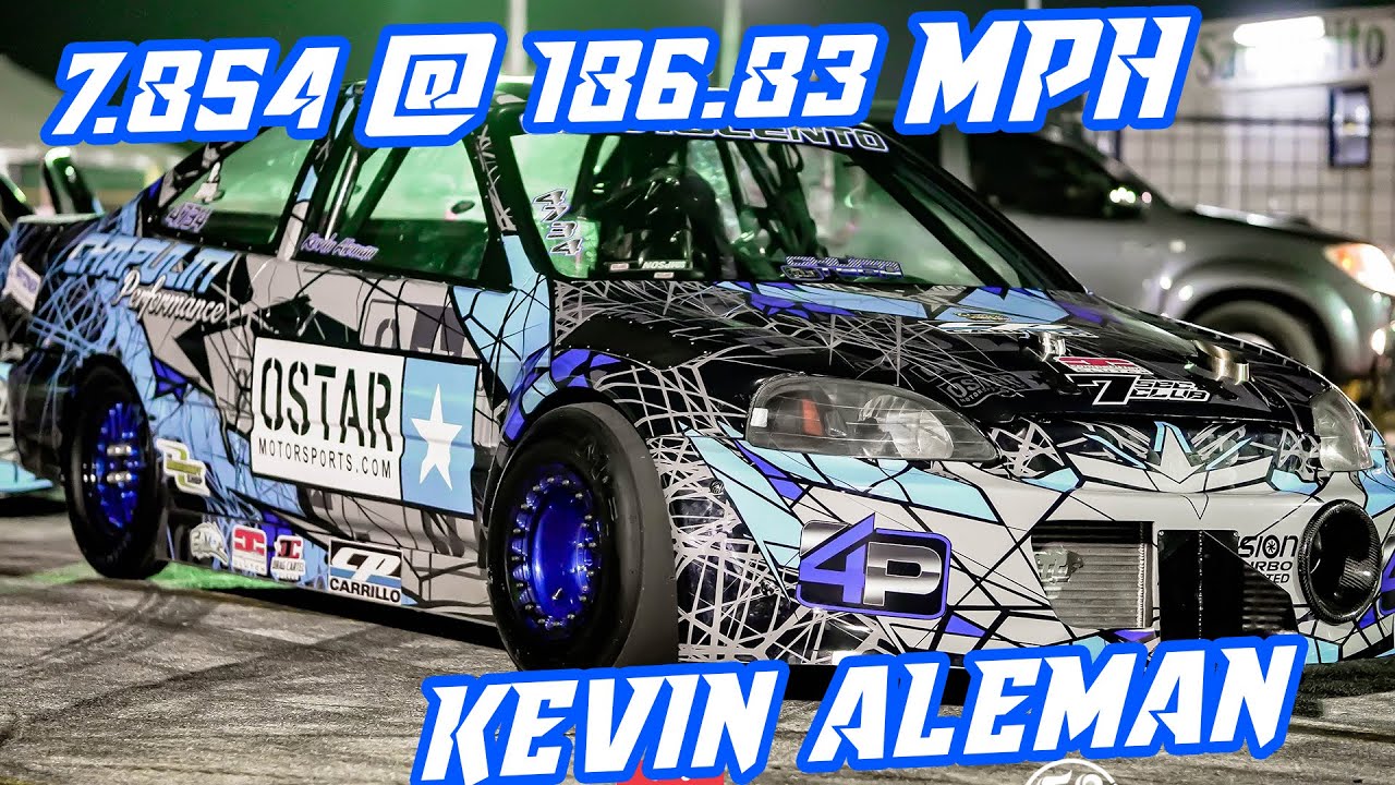 El Violento - 7.854 @ 186.83 MPH (new FWD track record) - YouTube