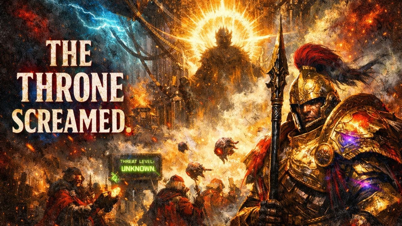 What Happens When the Emperor Finally Wakes Up in WH40K - YouTube