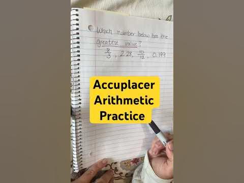 Accuplacer Math Test Prep: arithmetic practice question #accuplacer # ...