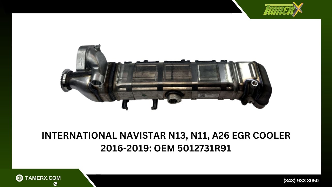 International Navistar N13, N11, A26 EGR Cooler 2016-2019: OEM ...