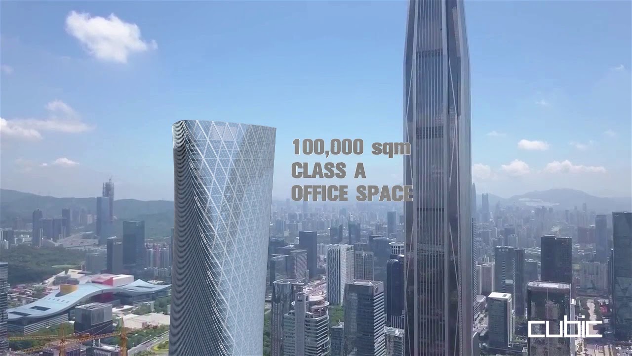 CUBIC | Virtual buildings superimposed onto real drone footage - YouTube