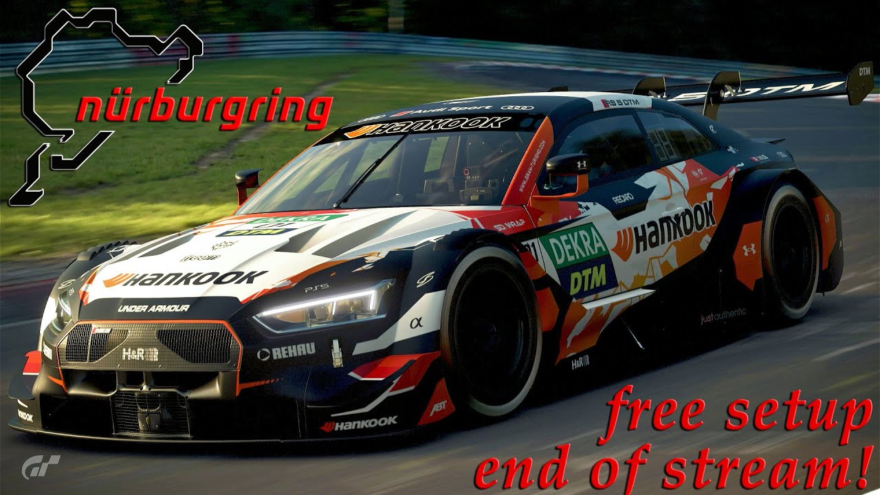 Getting a sub 5:30 in the Audi Gr.2 at Nordschleife (ABS Only) - YouTube