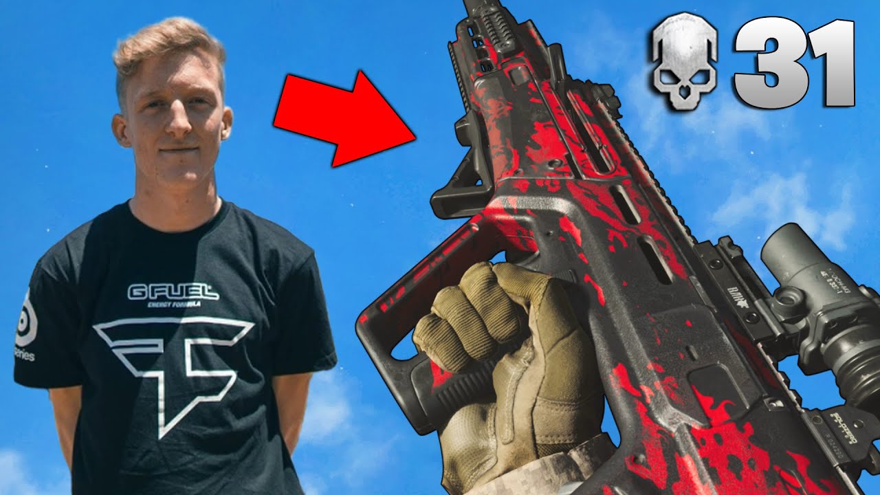 I USED TFUE'S CLASS SETUP in WARZONE AND THIS HAPPENED... BEST RAM 7 ...