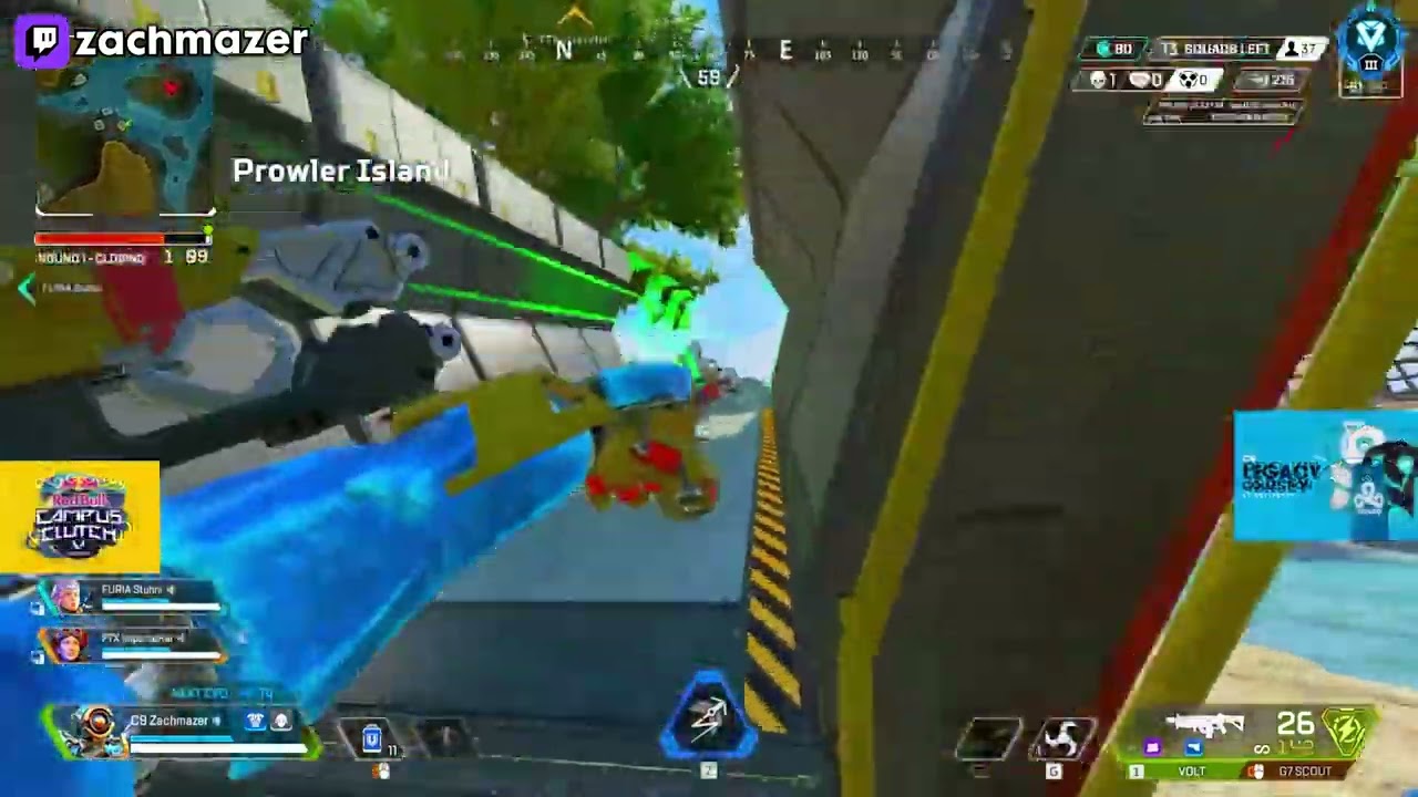 when imperialhal finally saw a GOOD Mazer moment in apex... - YouTube