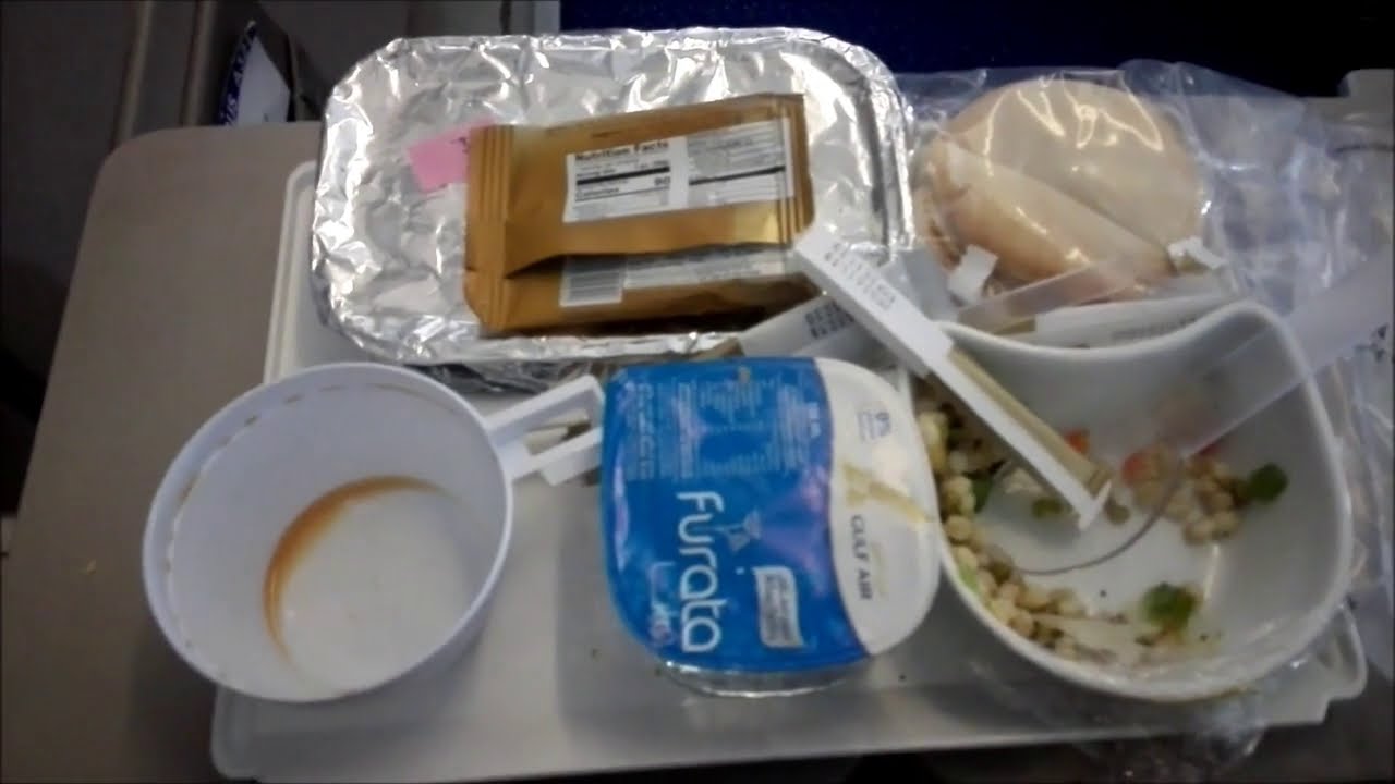 Food Review | Gulf Air | Airline Meal - YouTube