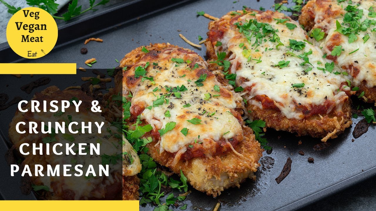 Crispy Chicken Parmesan Recipe (Chicken Parmigiana) - YouTube