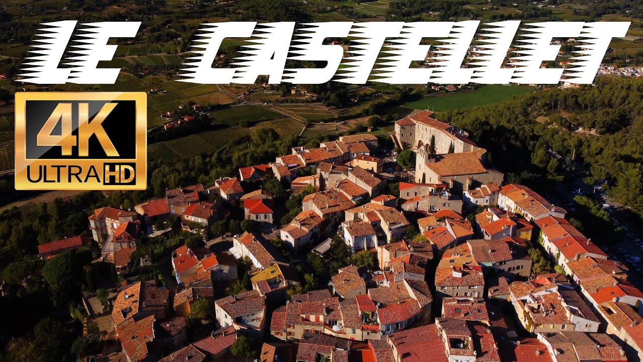 LE CASTELLET VILLAGE France - 4K Footage - YouTube