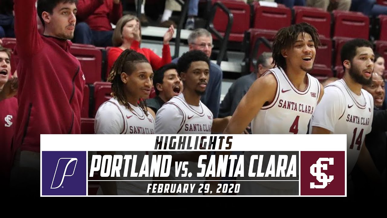 Portland vs. Santa Clara Basketball Highlights (2019-20) | Stadium ...