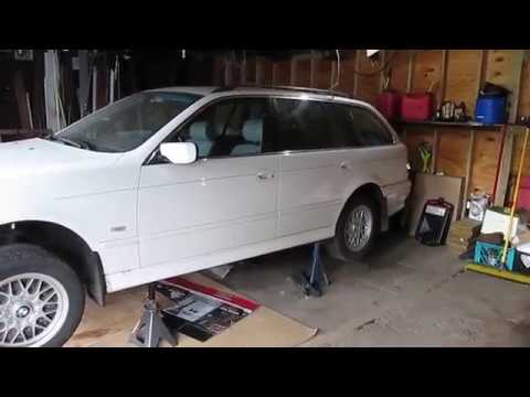 BMW E39 2JZ SWAP engine removed - YouTube
