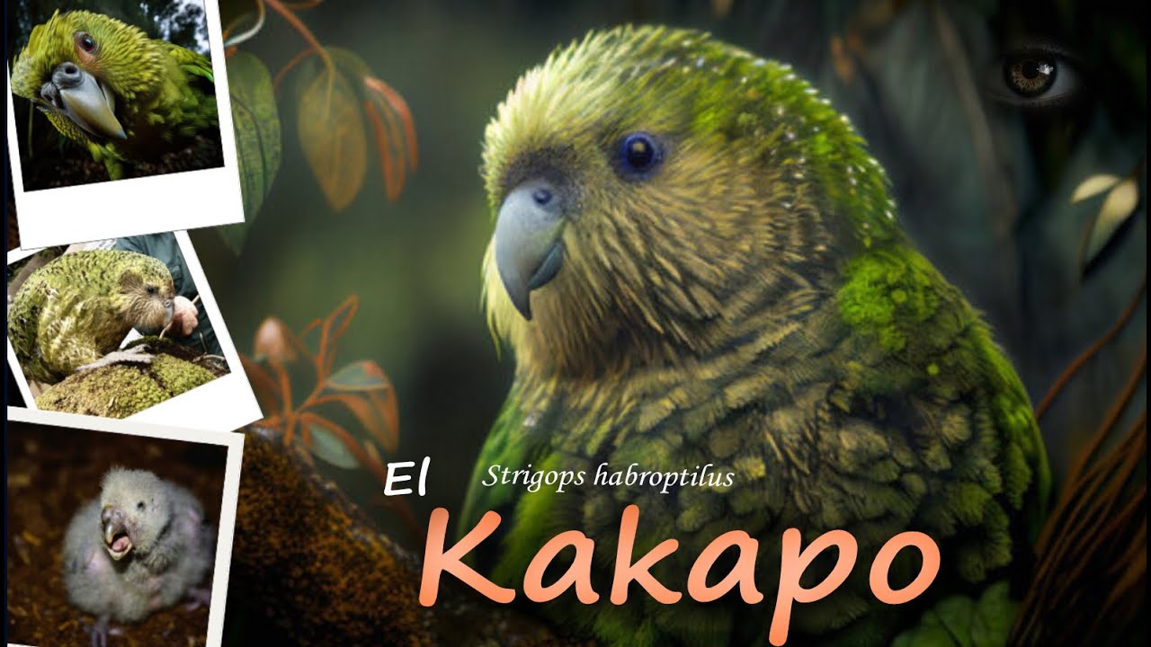 El Kakapo 🦜- Un loro gordo en peligro de extinción. - YouTube