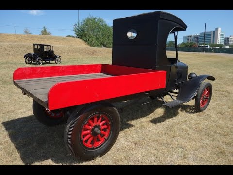 1925 Ford Model T C-Cab truck tinkering - YouTube