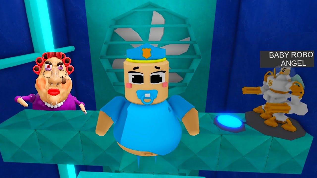 Play as Baby Barry in BARRY PRISON RUN! ROBLOX Obby - YouTube