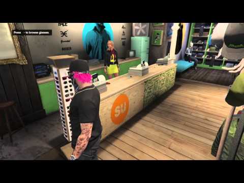 GTA 5! How to remove hats and sun glasses from your Bandana!