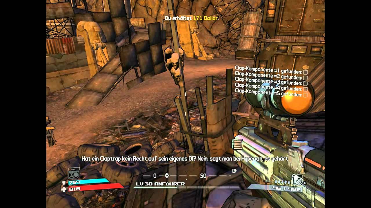 Let's Play Borderlands 'Claptrap's New Robot Revolution' - Teil 1 - YouTube